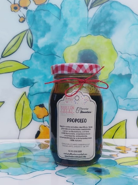 Propoleo con eucalipto 100% natural, antibiótico natural, excelente ...